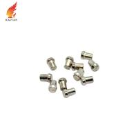 China OEM Silver Nickel Electrical Contact Point For Switches Relays And Circuit Breakers for sale