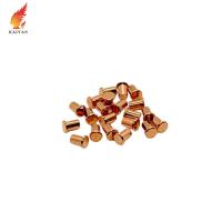 China Electrical Precision AgNi Silver Nickel Contacts For Relay And Contactor Use for sale