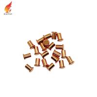 China Electrical Precision AgNi Silver Nickel Contacts For Relay And Contactor Use for sale