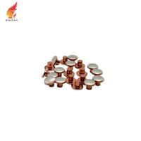 China AgNi Electrical Contact Point For Power Switches Relays And Control Systems for sale