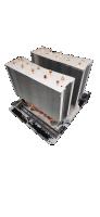 China Custom Size Aluminum Heat Pipe Heat Sink For High Efficiency Electronic Cooling for sale