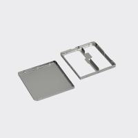 China Custom RF Shield Can and Frame for PCB Board EMI Protection Nickel Silver Stamping Parts for sale