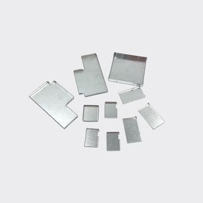 China 0.1mm-0.5mm Thick Precision Metal RF Shield For PCB , Bent EMI Protection Cover for sale