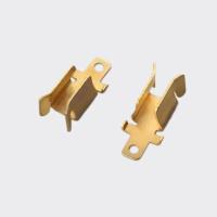 China OEM Custom Shrapnel Electronic Contacts Precision Metal Stamping Nickel Plated Copper Battery Terminals Industrial Equipment for sale