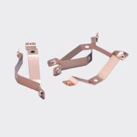 China OEM Custom Shrapnel Electronic Contacts Precision Metal Stamping Nickel Plated Copper Battery Terminals Industrial Equipment for sale