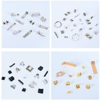 China OEM Gold Plated Spring Clip Electrical Contact Metal Stamping Parts Manufacturer for sale
