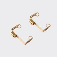 China Premium Quality Fabricated Switch Hardware Terminal Sheet Metal Brass Electrical Contacts Nickel/Gold Plating 0.1-0.8mm for sale