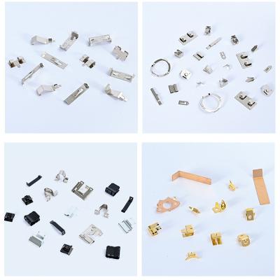 China recision Stamped Spring Clip Custom Metal Fastener for Electrical Applications for sale