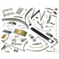 China Precision Sheet Metal Spring Clip Gold Plated Custom Metal Stamping Hardware Parts BeCu/SS/Phosphor Bronze +/-0.1mm Tolerance for sale