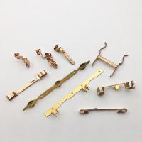 China Stamped Spring Contacts Universal Socket Switch Accessories PCB Spring Clips Conductive Nickel-Plated Copper/Barss Tolerance for sale