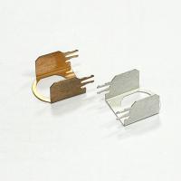 China Custom Sheet Metal Fabrication Stamped Spring Contacts Matte Bright Tin Plated Phosphor Bronze Spring Clips for sale