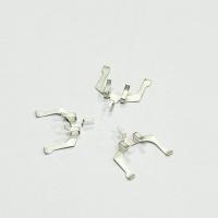 China Custom Sheet Metal Fabrication Stamped Spring Contacts Matte Bright Tin Plated Phosphor Bronze Spring Clips for sale