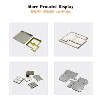 China Customized Nickel Silver RF Shields Stamping PCB EMI Shielding Covers One Piece Two Piece Design for Circuit Board Soldering for sale