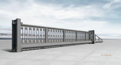 China Electric Cantilever Metal Automatic Sliding Gates For Outside Stadium for sale