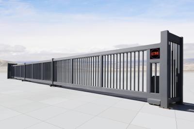 China Aluminium Alloy Telescopic Sliding Gate for sale