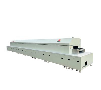 China 500mm Width Conveyorized Oven Force Bone Net Conveyor Tunnel Oven for sale
