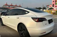 China Used Tesla Model 3 Rear Wheel Drive 2021 Electric Vehicle 225km/h 4694mm Long Range EV for sale