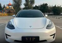 China Used Tesla Model 3 Rear Wheel Drive 2021 Electric Vehicle 225km/h 4694mm Long Range EV for sale