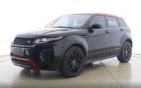 China Used Range Rover Evoque 2017 2.0T Black Limited Edition Gasoline SUV 240HP AWD for sale