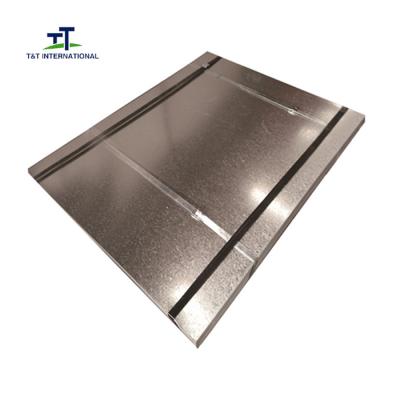 China Z60 / Z180 Galvanized Steel Sheet  Big Spangle Chromed Passivation Surface for sale