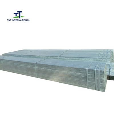 China 4 Inch Galvanized Steel Square Tubing Thin Wall Structure For Construction for sale