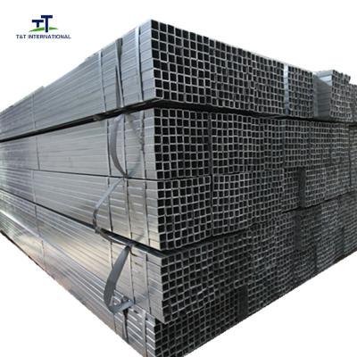China 14 Gauge Galvanized Steel Square Tubing , Square Hollow Section Steel for sale