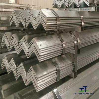 China 6mm Thickness Galvanized Framing Angle Corrosion Resistance For Metal Structure for sale