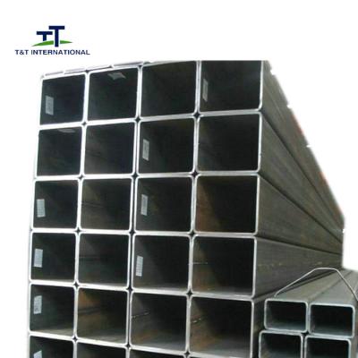 China 100x100mm SHS Square Steel Pipe Simple Structure Cold Rolled Formed for sale