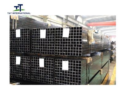 China 2 Inch Square Steel Pipe , Carbon Steel Square Tube Welded Structural Grade for sale