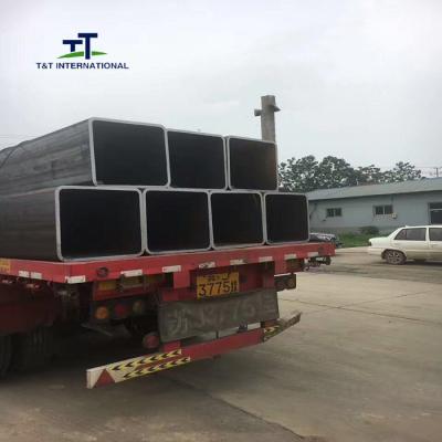 China 1x2  Rectangular Steel Tubing Pipe Wide Application Zinc Coating Surface Treatment for sale