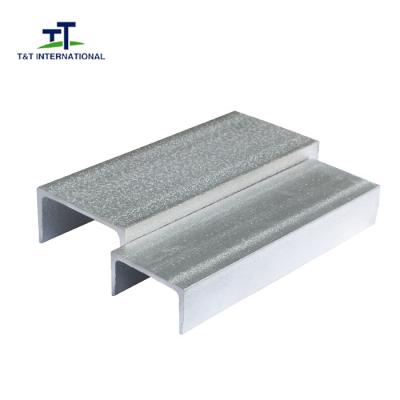 China Long Lifetime Galvanized U Channel High Strength Environmental Friendly for sale