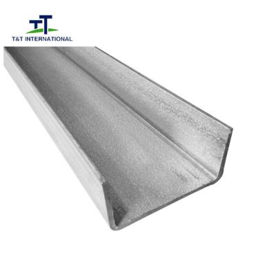 China Corrosion Resistant  U Channel Profile , U Channel Steel En 1433 C250 Brackets for sale