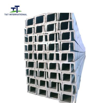 China High Durability Window U Channel , Deep U Channel Good Mechanical Strength for sale