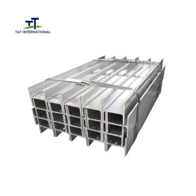 China Hot Rolled Steel H Beam 150x150x7x10 8mm - 64mm Flange Thickness for sale