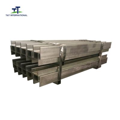 China Structural Galvanized H Beam S235 S355 Column Prefabricated 100~500mm Width for sale