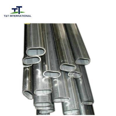 China Culvert Oval Steel Tubing Furniture Decoration Dimensional Stable High Accuracy for sale