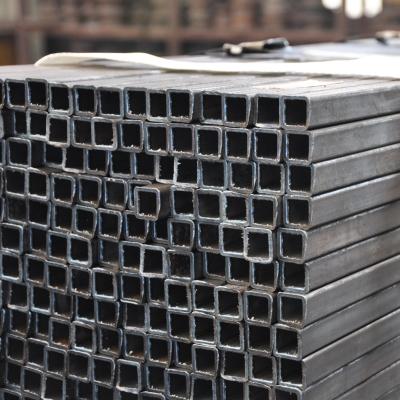 China Black Painting Treatment Square Metal Tube 5.8m-12m Length Chemical Resistant for sale
