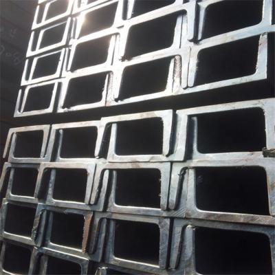 China Bridge Beam Galvanized U Channel Hot Rollled Q235 Q235B Q345 Q345B Material for sale