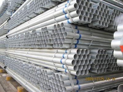 China Construction Purpose Galvanized Steel Pipe Beveled End For Low Pressure Liquid for sale