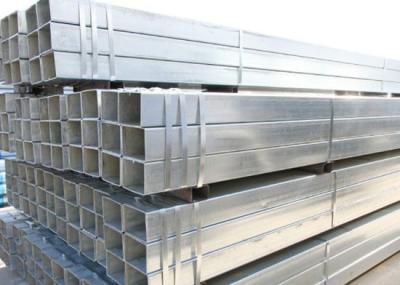 China GI Large Steel Box Galvanized Rectangular Tubing for sale