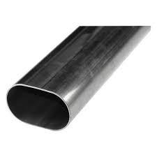 China Culvert Oval Steel Tubing Pipe Profiles Popular Shape Lightweight Flat Sided for sale