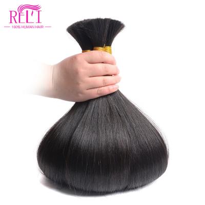 China Brazilian hair 8 to 28 inches Brazilian human hair weaving hair bundles double drawn bulk human for sale
