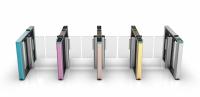 China 40W Motor Power Swing Barrier Turnstile for Smooth Entry Management 120*1400 Mm *980 mm for sale
