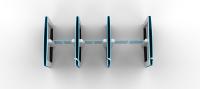 China High quality slim speed gatewith led light design for sale