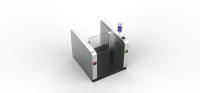 China 1400 X 10 X 1000 Mm Cabinet Size Speed Gate Barrier Turnstile Powered by DC 24 V Servo Drive for sale