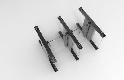 China Servo Solution Speedlane Optical Swing Barrier Turnstile Speed Gate for sale