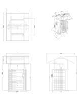 China SUS304 Turn Style Full Height Turnstiles for sale