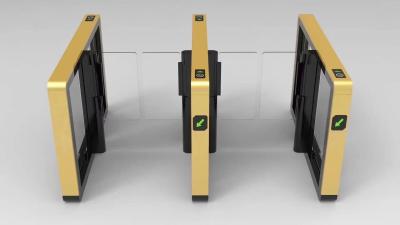 China Facial recognition Automatic Golden Speed gate turnstile School turnstile with Servo Motor for sale