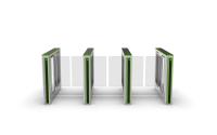 China Passport Scanning Swing Turnstile Door Crowd Control Turnstile Speed Gate Automatic For Checkpoint / Immigration Hall for sale