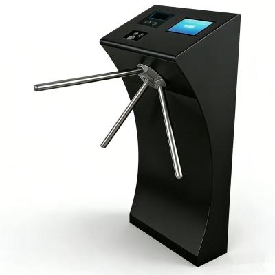 China Black Color Turnstile Tripod with Unattended Card Dispenser Turnstile Motherboard for sale